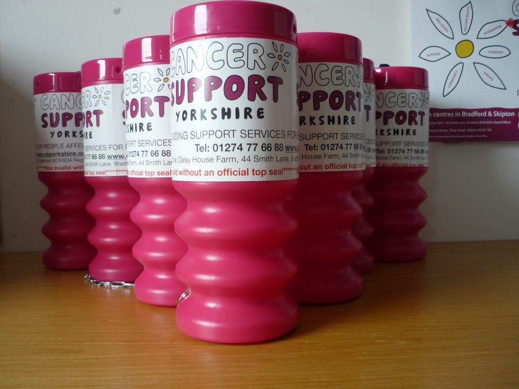Place a donation box – Cancer Support Yorkshire