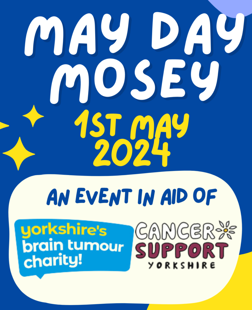 May Day Mosey in partnership with Yorkshire Brain Tumour Charity ...